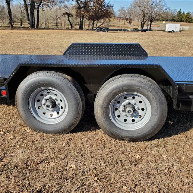 2021 Texoma Trailers 20' Tilt Steel Deck Car Trailer with 2-7000# axles