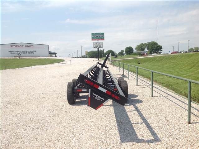 2018 Woodworth 36' Hay Boss Hydraulic Self Unloading Hay Trailer