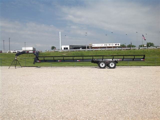 2018 Woodworth 36' Hay Boss Hydraulic Self Unloading Hay Trailer