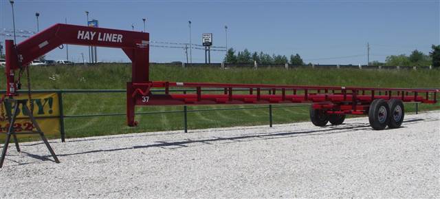 2019 Hay Liner 37' Self Unloading Hay Trailer