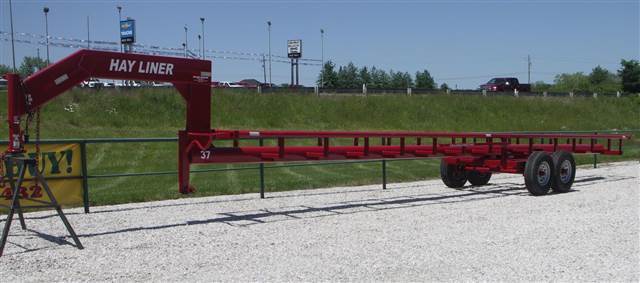 2020 Hay Liner 37' Self Unloading Hay Trailer