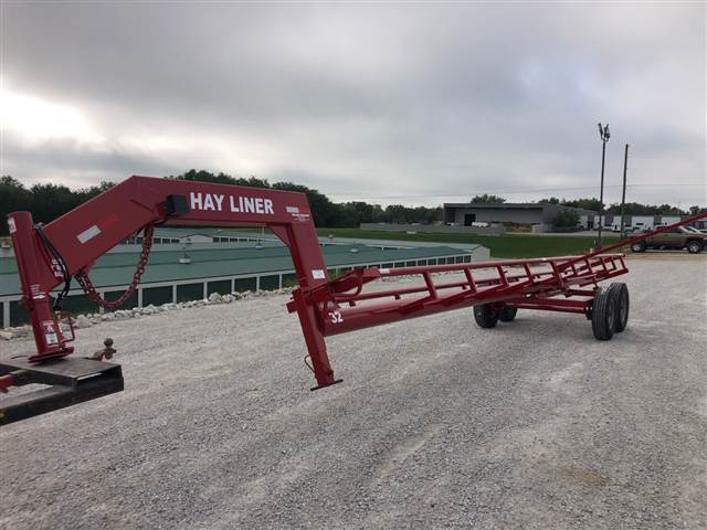 2020 Hay Liner 32' Self Unloading Hay Trailer