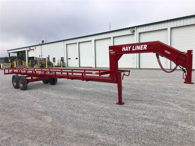 2020 Hay Liner 32' Self Unloading Hay Trailer