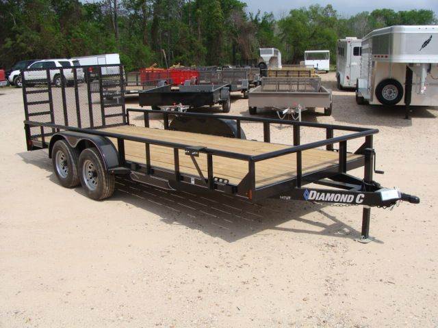 2019 Diamond C 14TUT "Texas" Utility Trailer