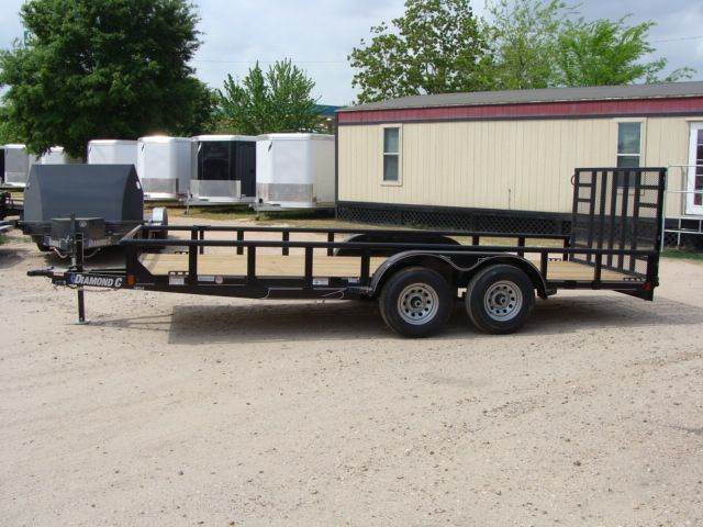 2019 Diamond C 14TUT "Texas" Utility Trailer