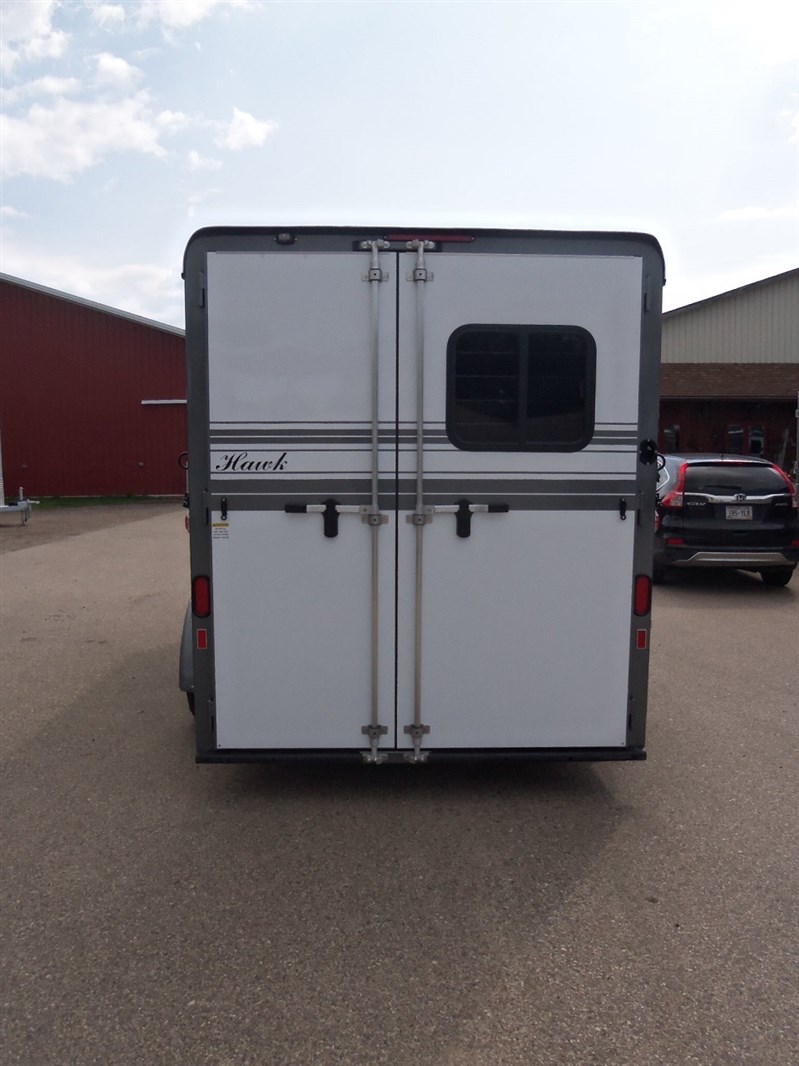 2026 Hawk 3 Horse slant bumper pull, deluxe