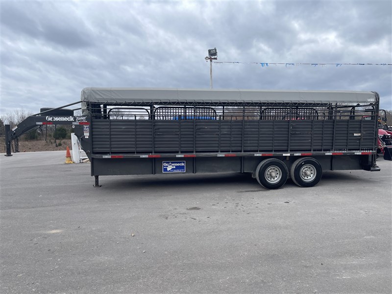 2019 Gooseneck 24 Foot Stock Trailer
