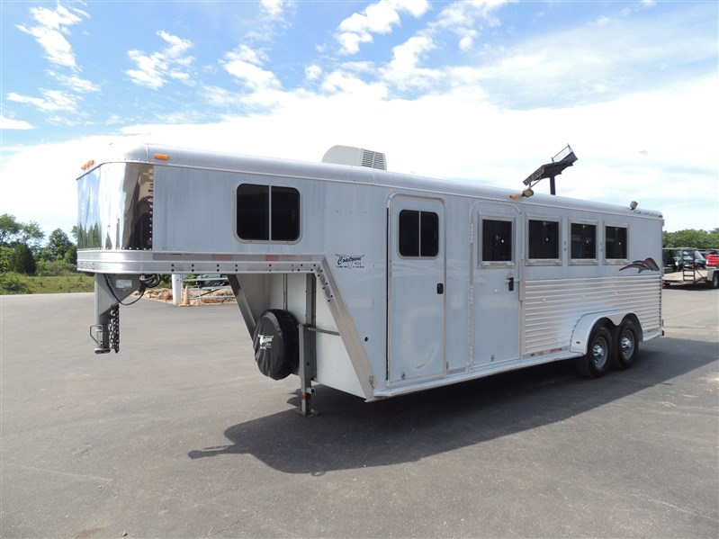 2004 Featherlite Four Horse Gooseneck Trailer