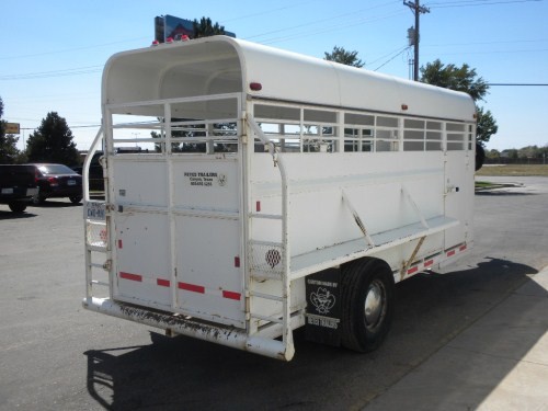 2000 Reyes Trailers 2000 Reyes 5'x16' Full Top GN White (#CT50425U)