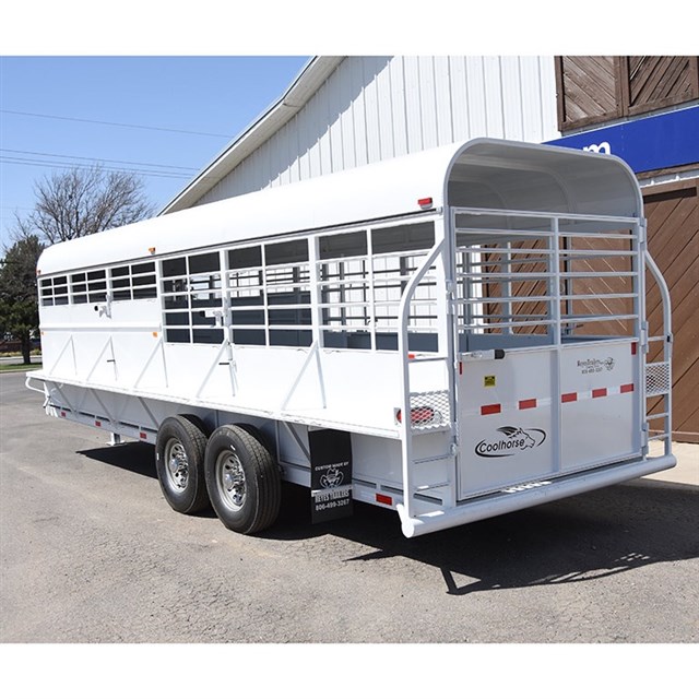 2018 Reyes 24' 'x 6' Stock Trailer