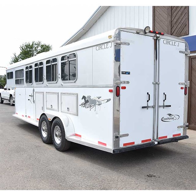 2002 Circle J 4 Horse Trailer