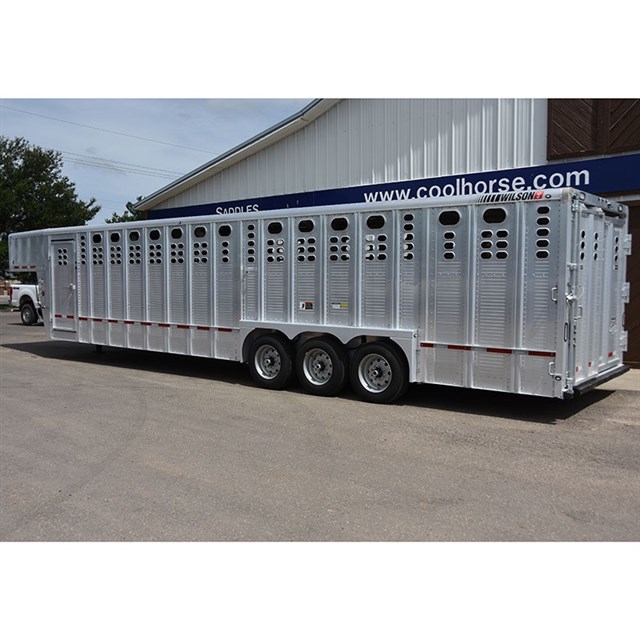 2020 Wilson Foreman MOdel 32' Triple Axle Stock Trailer