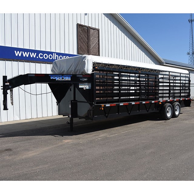 2019 Top Hat New 24' Bar Top Stock Trailer