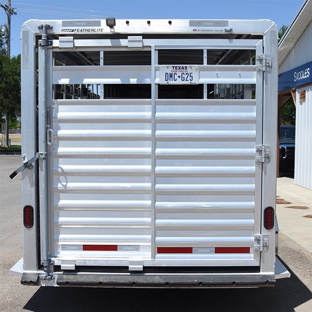 2016 Featherlite 20' Stock Trailer