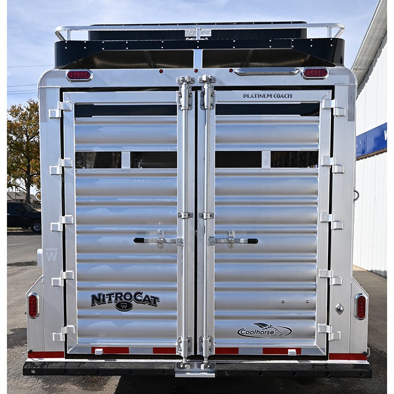 2021 Platinum 4 Horse Stock Combo with Hay Pod