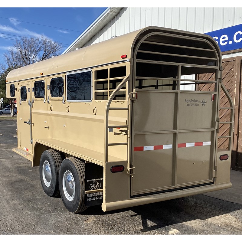 2017 Reyes 5'x16x stock trailer