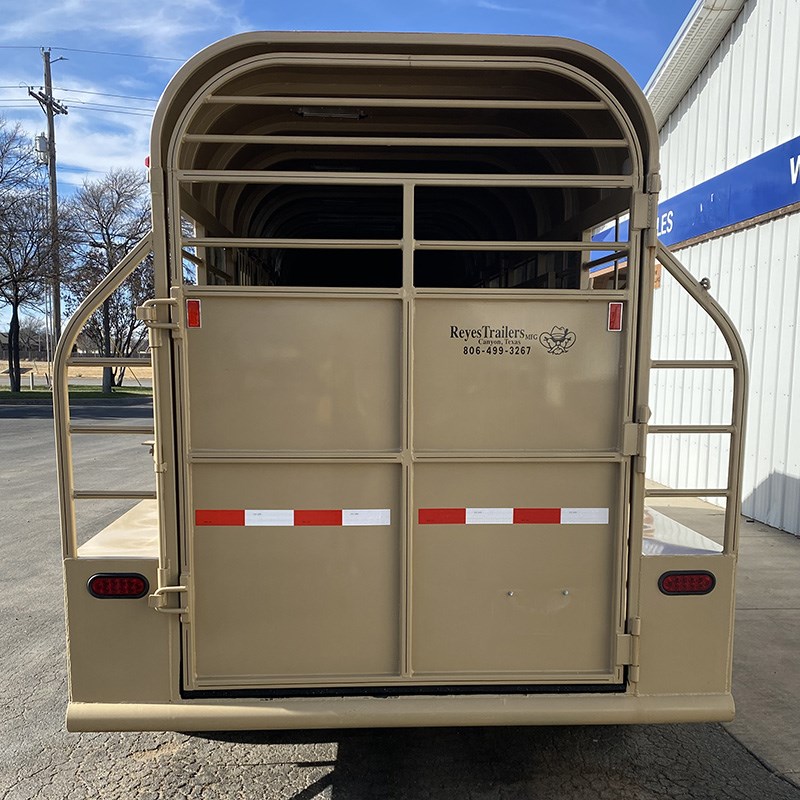 2017 Reyes 5'x16x stock trailer