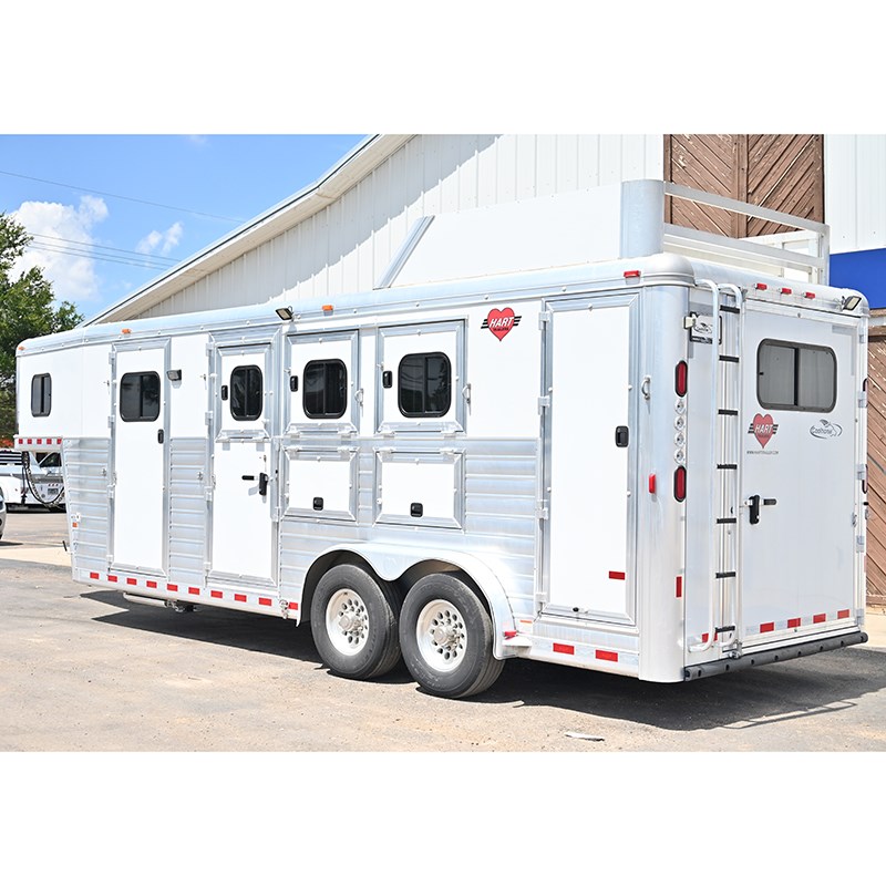 2017 Hart 2017 Hart 3 Horse Smart Tack Horse Trailer