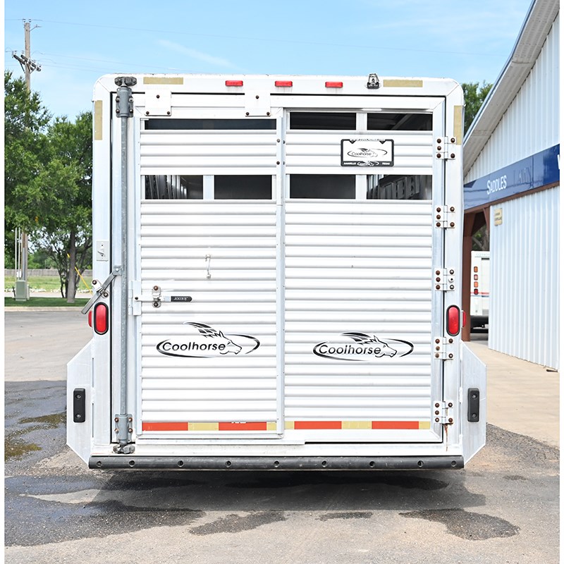 2003 Exiss 2003 Exiss 24' Stock Combo Horse Trailer