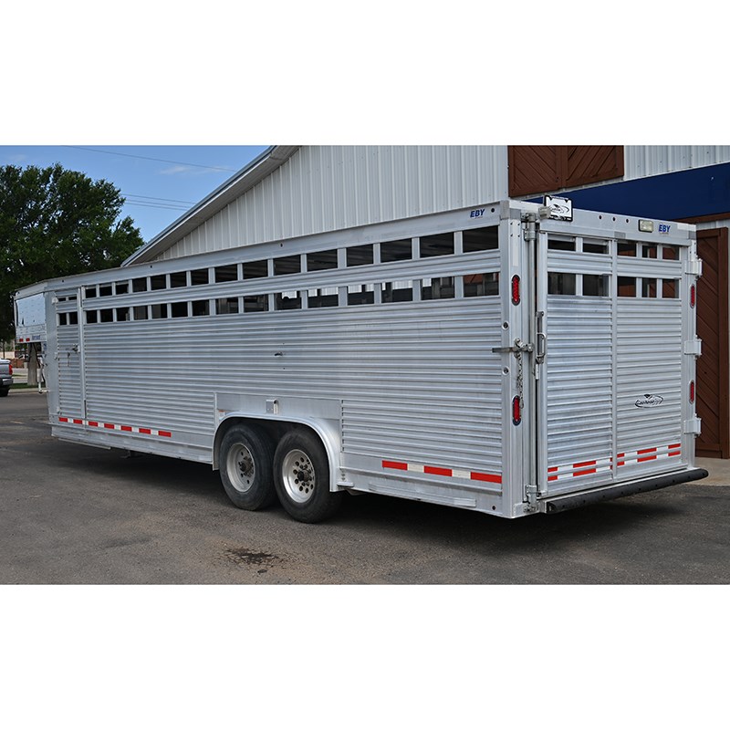2015 Eby Ruffneck 26' Stock Trailer
