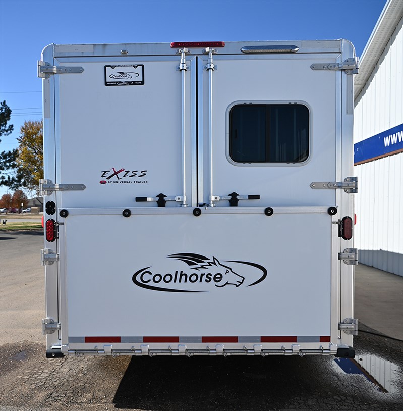 2015 Exiss 2015 Exiss 3 Horse 12' Short Wall Trailer