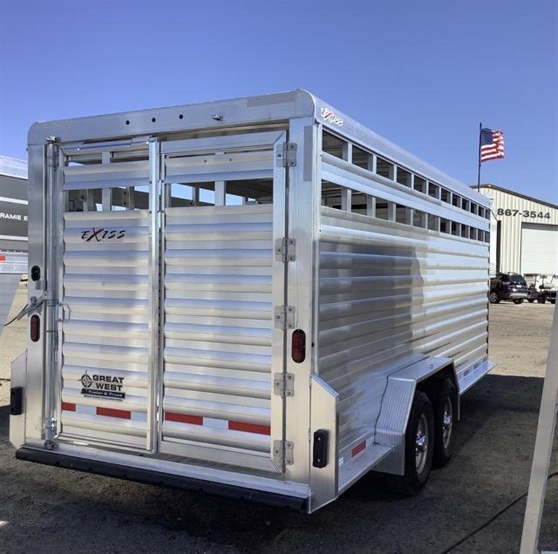 2022 Exiss STOCK TRAILER STK 7020 7'2"