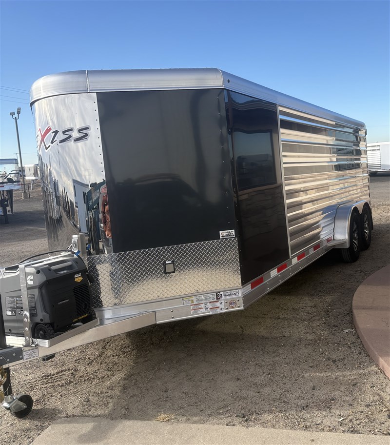 2026 Exiss Bumper Pull Low Pro Trailer Stock / Stock Combo