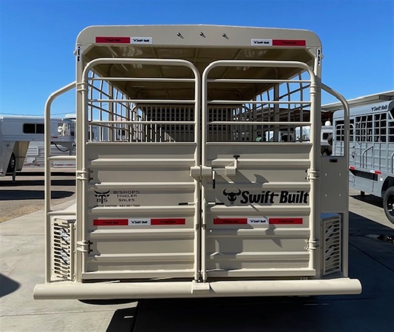 2024 Swift Built 16' Stock Trailer