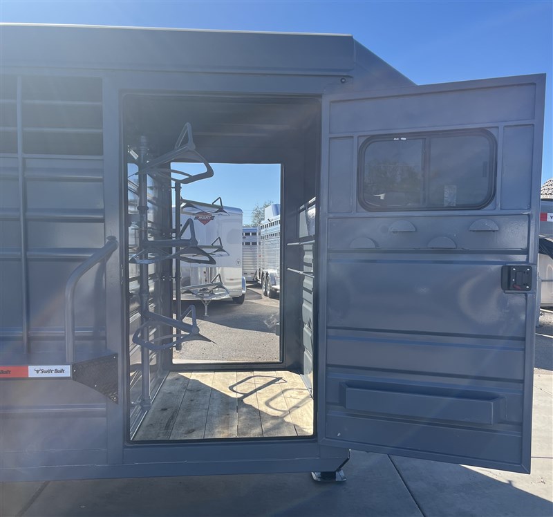 2024 Swift Built 20' Stock Combo w/ double tack doors & 5' sides