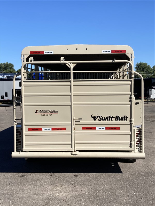 2024 Swift Built 20' Stock Trailer 8k Axles