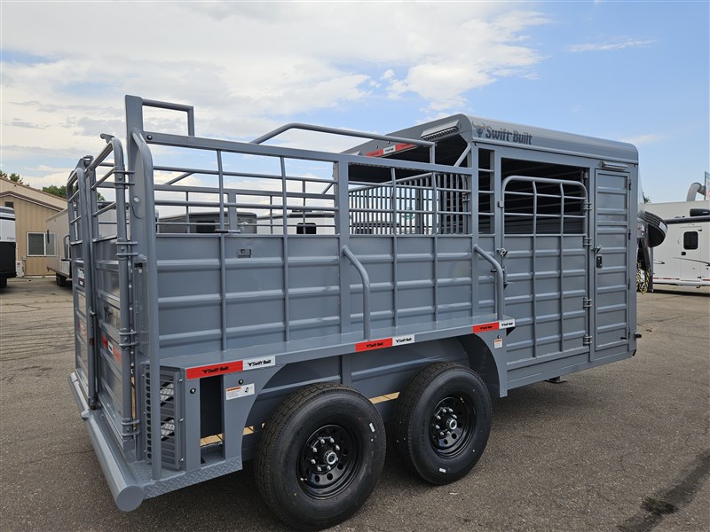 2025 Swift Built Stock Combo Half Top 16' w/2' tack boxes