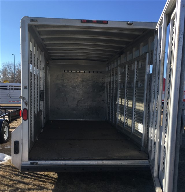 2009 Exiss 7' x 20' Stock Combo Gooseneck