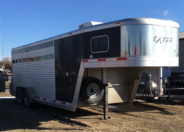 2009 Exiss 7' x 20' Stock Combo Gooseneck