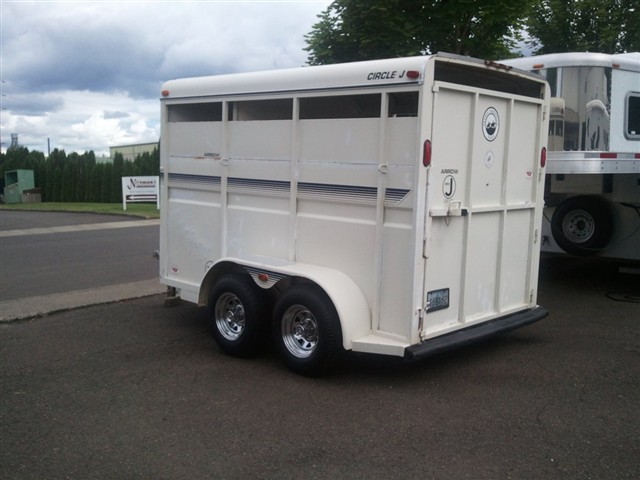 1992 Circle J 2 horse slant