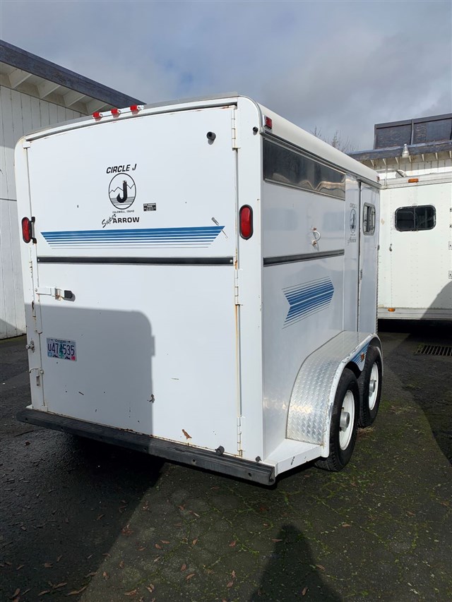 1995 Circle J 2 Horse Slant