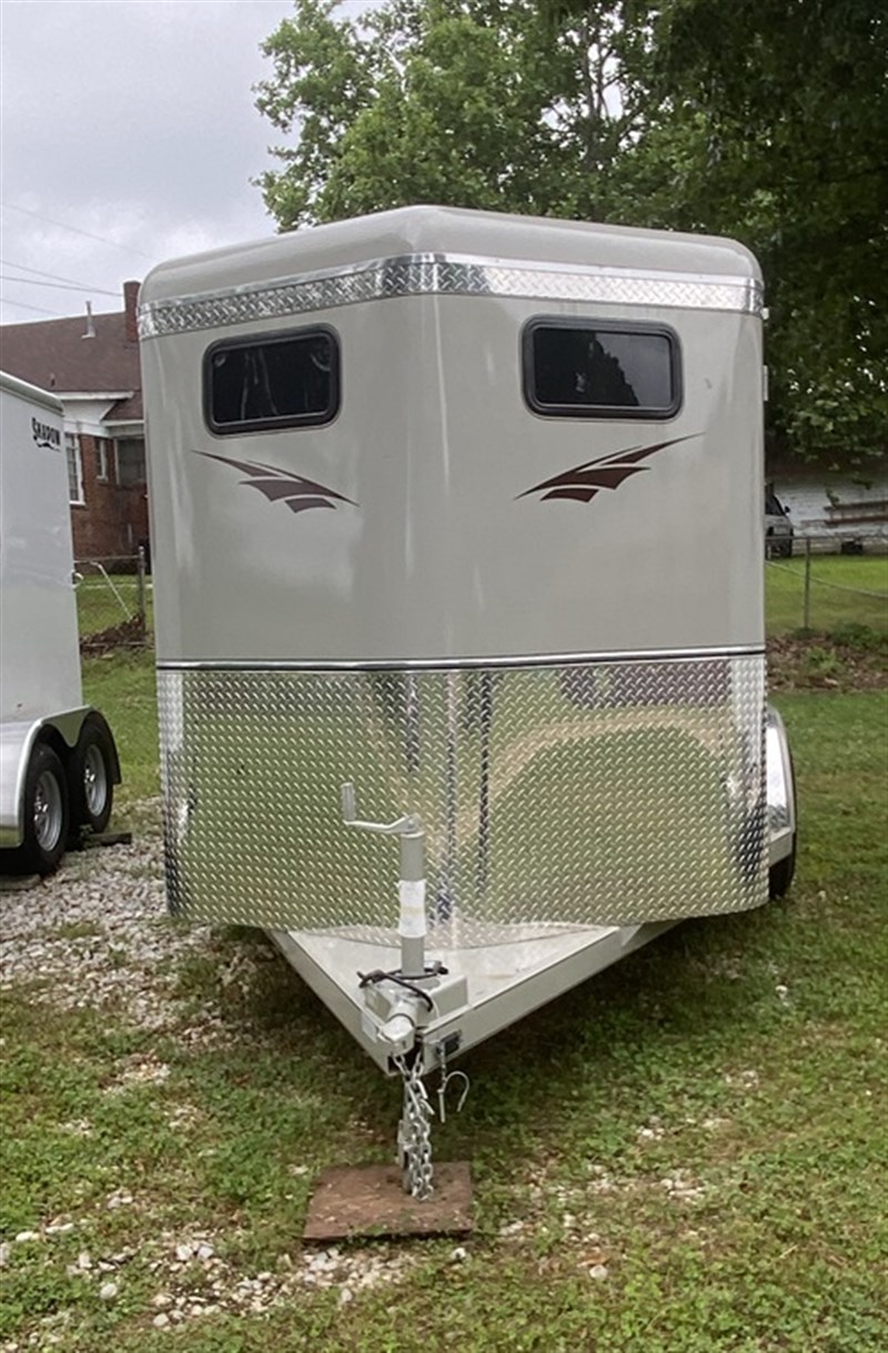 2025 Calico ON ORDER! 2 Horse Slant Fully Enclosed Ranch King