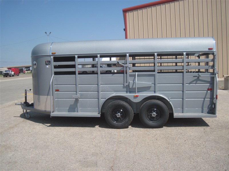 2026 WW 16x6 BP Stock Trailer (2-5200) 6'2"Tall