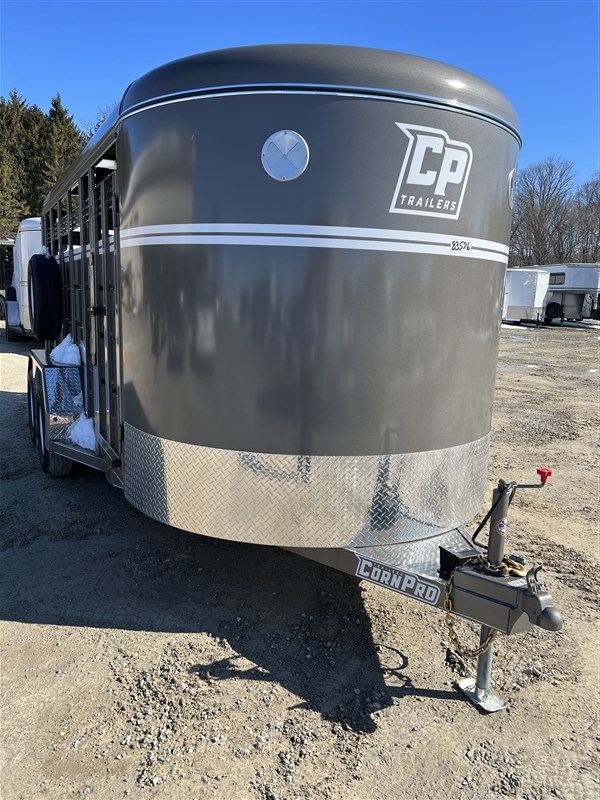 2023 Corn Pro 16' Bumper Stock Trailer