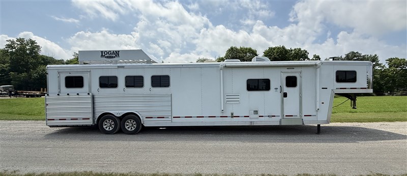 2018 Logan 8414 4H Slant 14' SW LQ Side Unload Full Rear Tack