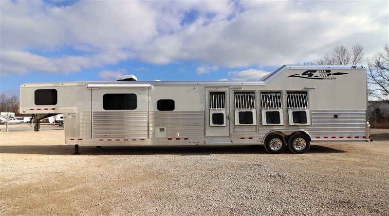 2024 4 Star 4+1H 15'9" Trail Boss LQ, XL Rear Stall To Haul 5!