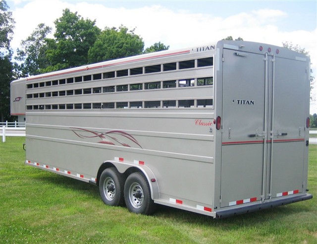 2014 Titan 24' Draft Horse Trailer
