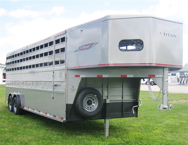 2014 Titan 24' Draft Horse Trailer
