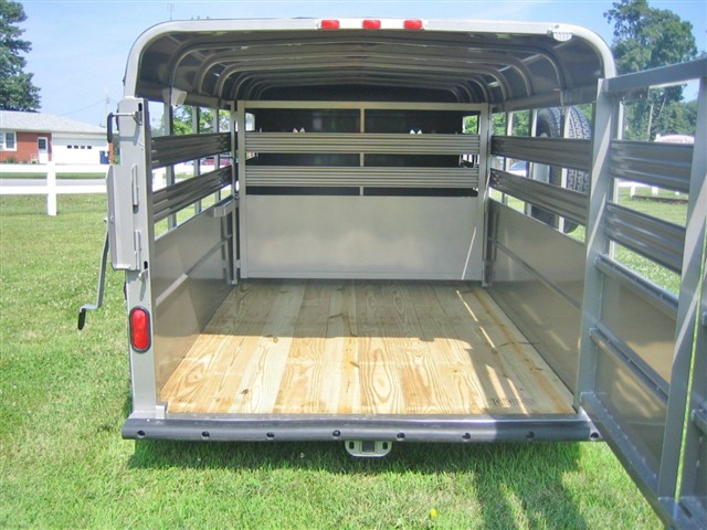 2014 Corn Pro Low-profile 16' stock trailer