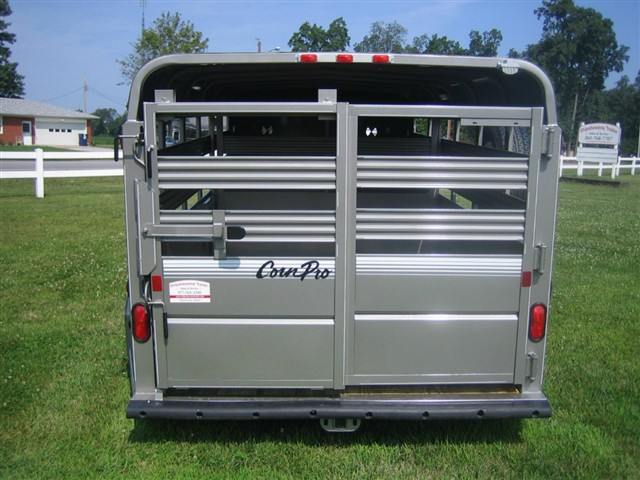 2014 Corn Pro Low-profile 16' stock trailer