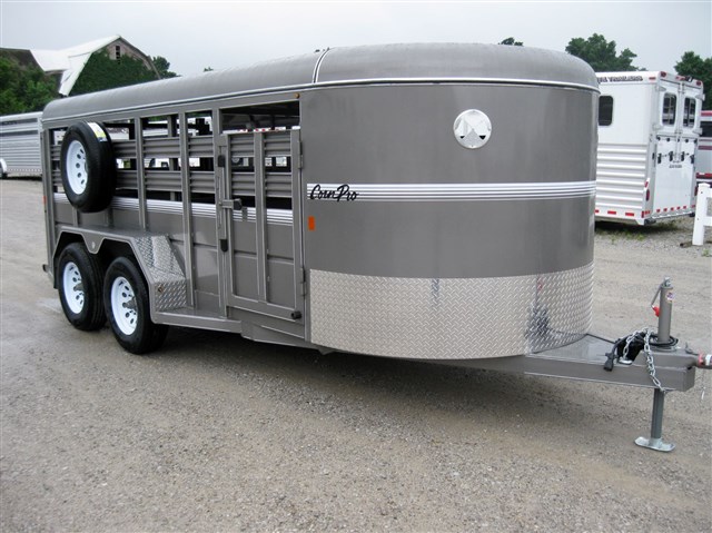 2018 Corn Pro 6'x5'x16' - Low Profile - Pewter