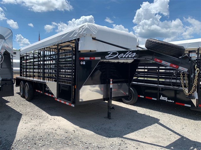 2021 BCI 20FT BAR TOP LIVESTOCK TRAILER