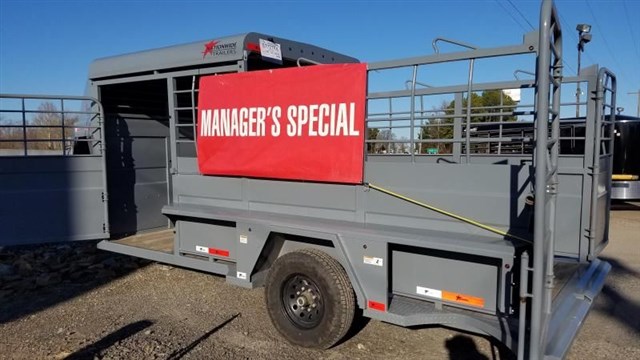 2019 NationWide Trailers RawMaxx 16' Half Top Stock Trailer