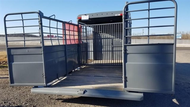 2019 NationWide Trailers RawMaxx 16' Half Top Stock Trailer