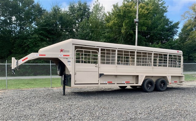 2019 Nationwide Trailer Rawmaxx 24' Livestock Trailer - IN STOCK!