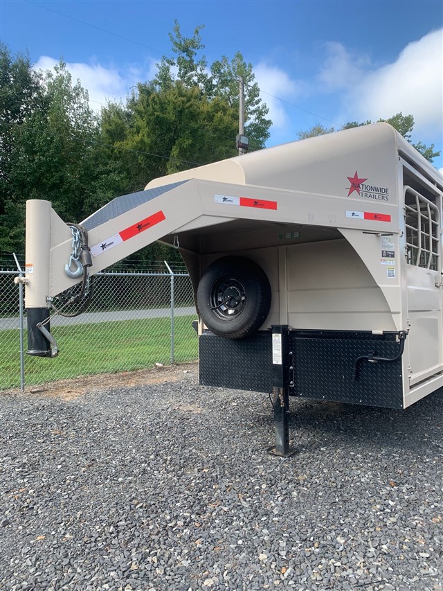 2019 Nationwide Trailer Rawmaxx 24' Livestock Trailer - IN STOCK!